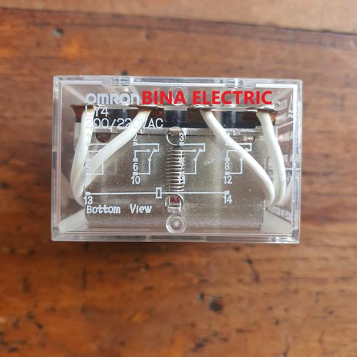 Jual Relay Omron LY4 220V 14P Original / Omron Relay LY 4 220 V 14 Pin ...