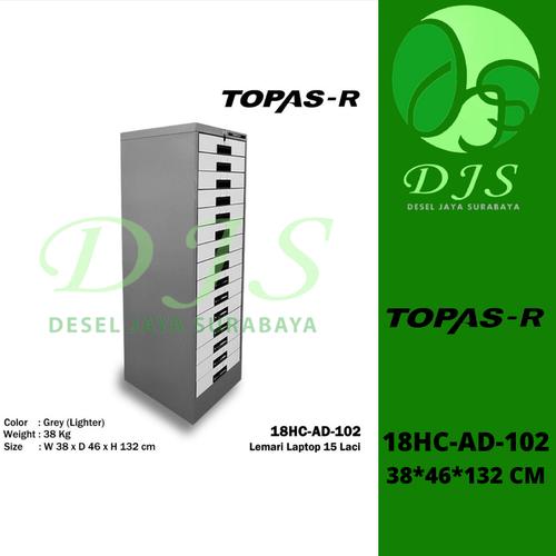 Jual Lemari Laptop 15 Laci - Lemari Besi - Lemari Arsip 18HC-AD-102 ...