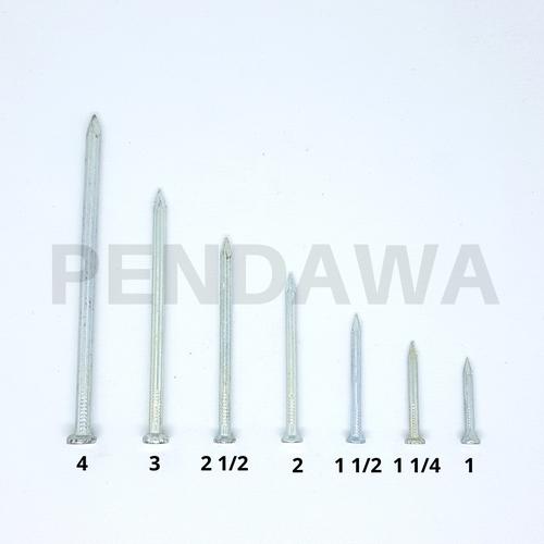 Jual Paku Beton Putih 4 inch 10 cm / Paku Tembok Galvanis 1 pak - Kota ...