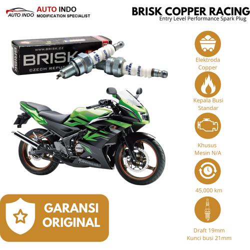 Promo Busi Motor Racing Kawasaki Ninja 150RR Busi Brisk Copper Racing ...