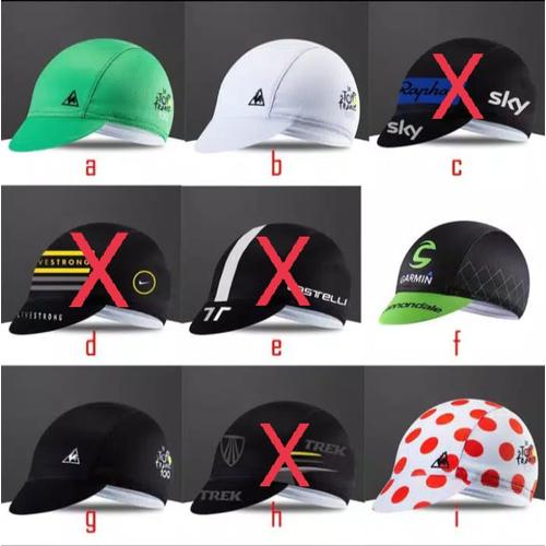 Jual Cycling Caps Topi Sepeda With New Design Bahan Premium Cotton ...