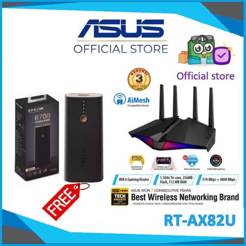 Jual ASUS RT-AX82U AX82 WiFi 6 Dual Band Wi-Fi AX5400 Gaming Router ...