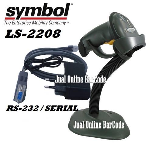 Jual SCANNER BARCODE SYMBOL LS2208 USB - LS2208 PS2 - LS2208 SERIAL ...