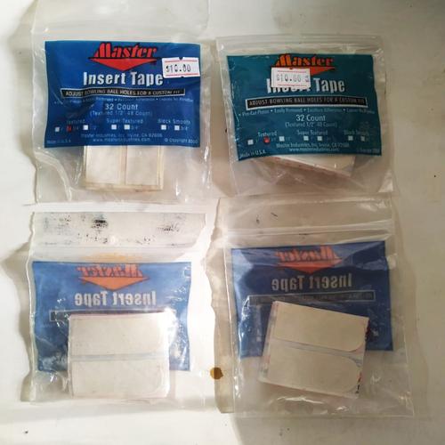 Jual Master Insert Tape 32 Count Textured 1/2" 48 Count - Bowling Ball ...