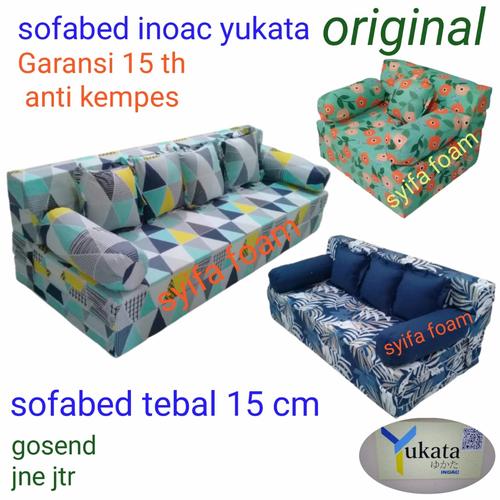 Jual Sofabed inoac yukata tebal 15 cm garansi 15 th sofa bed inoac yukata - 200x80x15 - Kab ...