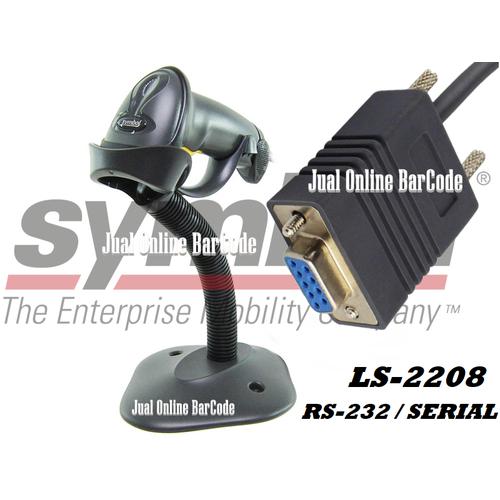 Jual SCANNER BARCODE SYMBOL LS2208 USB - LS2208 PS2 - LS2208 SERIAL ...