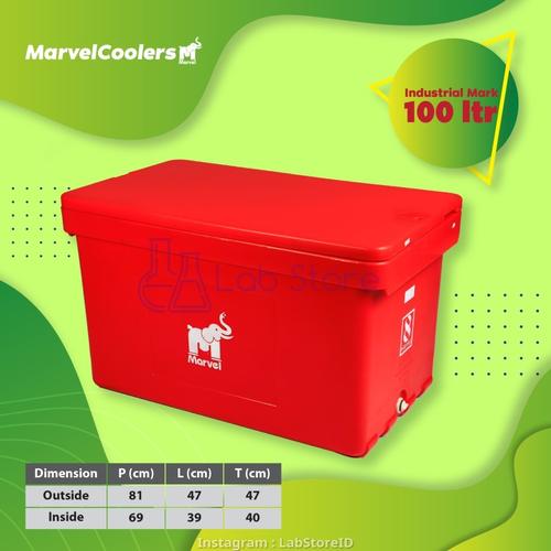Jual Cool Box Coolbox Cooler Ice Box Storage 100 ltr Marvel| KHUSUS ...