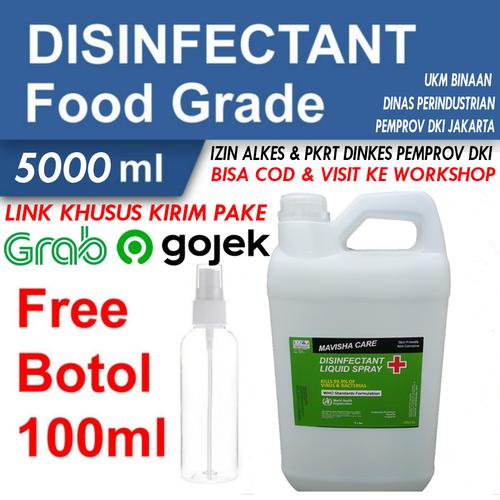 Jual Cairan Desinfektan 5 Liter KHUSUS OJEK ONLINE - Jakarta Timur ...