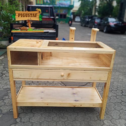 Jual Torto Table/Kandang Kura - Menggunakan Laci & Hambalan (100x60x90 ...
