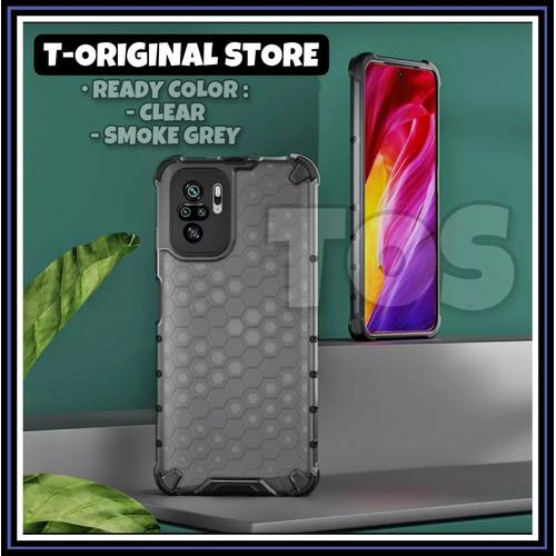 Jual XIAOMI REDMI NOTE 10 PRO MAX HONEYCOMB ORIGINAL HARD TRANSPARENT ...
