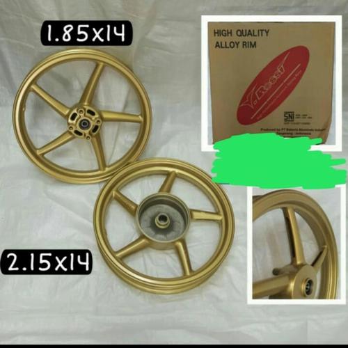 Jual VELG RACING ROSSI SANCA MODEL RCB HONDA VARIO 110 RING 14 UK 185 / ...