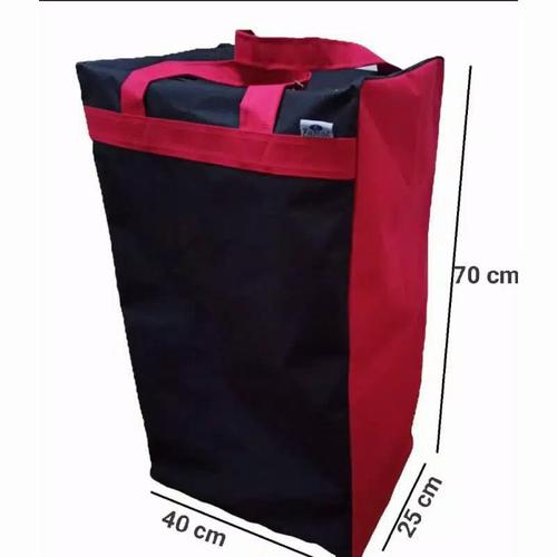 Jual Tas karung kain / tas karung tinggi / tas laundry - + tali ransel ...