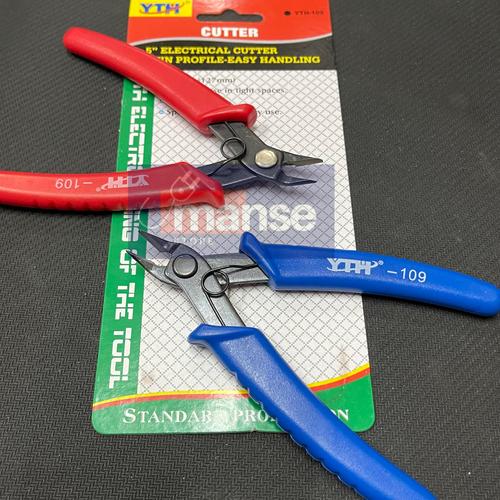 Jual Tang Potong Lancip 5" YTH-109 / Micro Nipper 5" Plastic Cutter ...