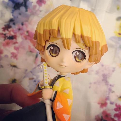 Jual QPosket Cute Toy Zenitsu Demon Slayer Kimetsu No Yaiba Figure - B ...