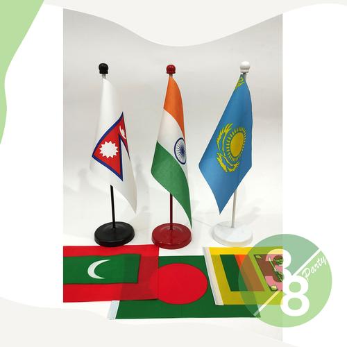 Jual Bendera Kain Mini Negara Benua Asia Tengah Central Asia Country ...