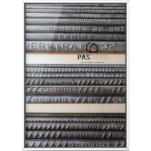 Jual Besi Beton SNI Ulir 32 mm PERWIRA TS420B Tekuk/Lurus - Jakarta ...