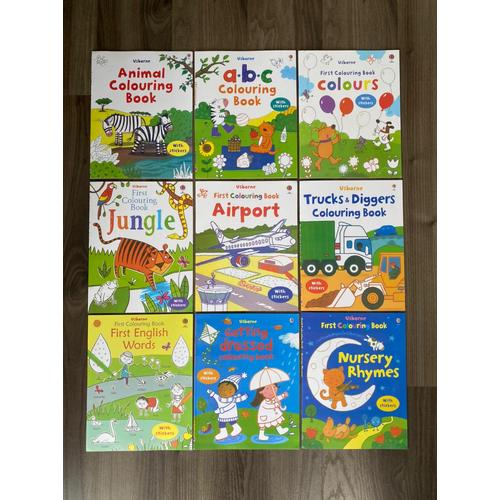 Jual Usborne Colouring Book - Colours - Jakarta Utara ...