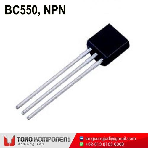 Jual BC550 NPN Silicon Transistor Pasangannya BC560 - BC550-PH Philip ...