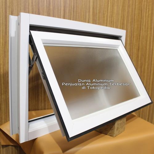Jual Jendela Bovenli Aluminium Bouven Bouvenlight L60 x T60 - Hitam ...