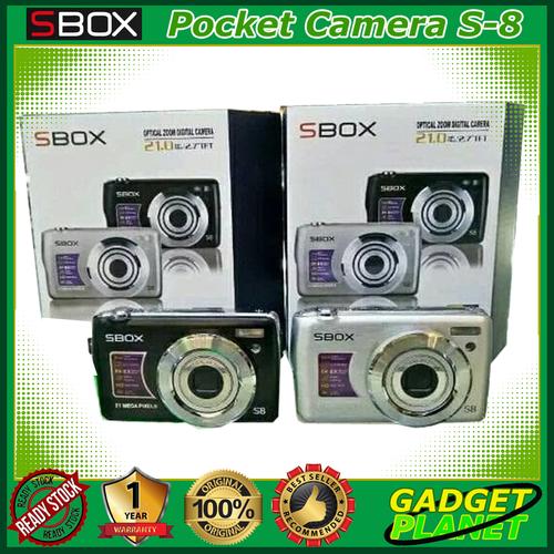 Jual SBOX S8 Camera Digital / Kamera Pocket - Garansi Resmi SBOX - Jakarta Pusat - gadget_planet ...
