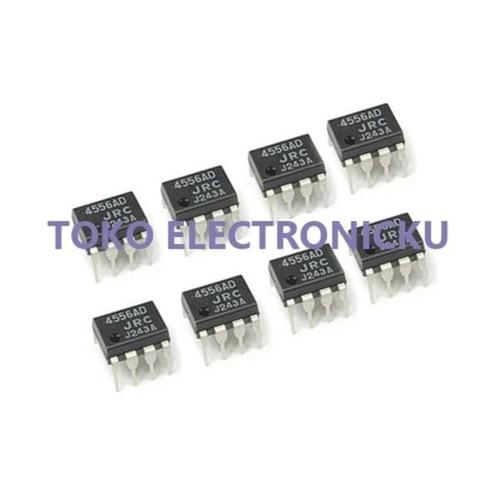 Jual JRC 4556 JRC4556 NJM4556AD NJM4556A Dual High Current Audio Op Amp ...