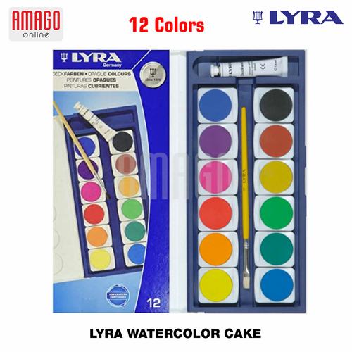 Jual LYRA WATER COLOR CAKE - 12 COLORS - 8117121 (CAT AIR) - Jakarta ...