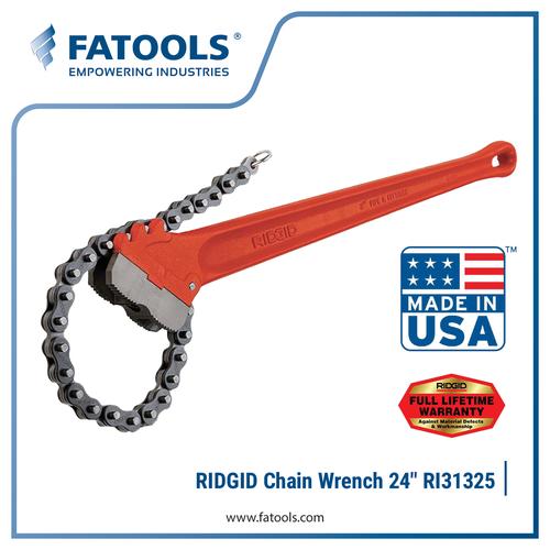 Jual Ridgid 31325 Chain Wrench 24" C24 - Jakarta Pusat - PT Fatools ...