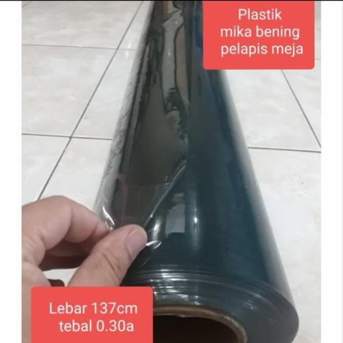 Jual Plastik mika pelapis taplak meja bening lentur tebal 0.30a mm - Kota Bandung - Okage Living ...