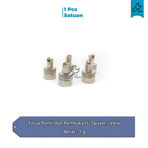 Jual Tutup Pentil dan Pembuka isi Spuyer/Valve - VALVE - Kota Tangerang ...