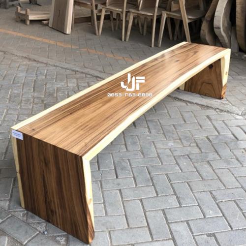 Jual Bangku bench taman kayu trembesi alur nyambung - Kab. Jepara ...