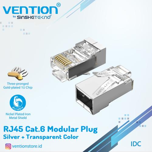 Jual VENTION - Kepala Kabel LAN RJ45 Cat6 Cat6A UTP FTP Modular Plug ...