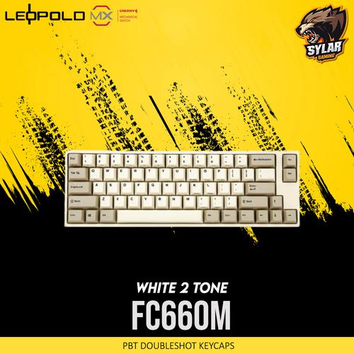 Jual Leopold FC660M White 2 Tone 65% Mechanical Gaming Keyboard - Brown ...