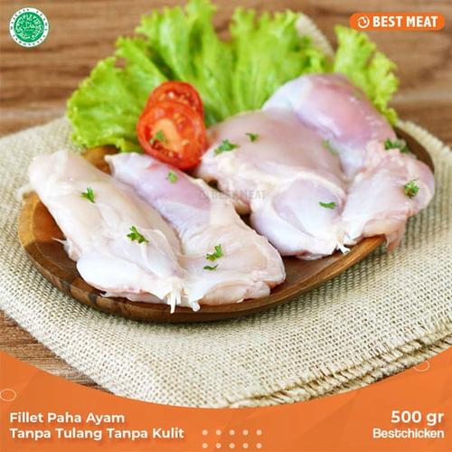 Jual Fillet Paha Boneless Skinless Legs (BSL) Best Chicken 500 gram ...