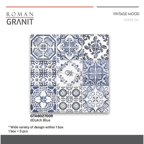 Jual ROMANGRANIT dDutch Blue 60x60 GTA602700R (ROMAN GRANIT) - Jakarta ...