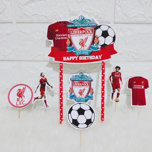 Jual Topper sepak bola Liverpool topper ulang tahun happy birthday ...