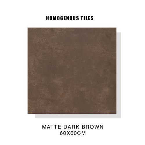Jual KERAMIK HOMOGENOUS TILES DARK BROWN MATTE - Jakarta Barat - Mitra ...