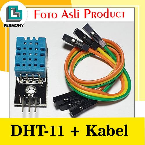 Jual DHT11 Temperature Suhu Humidity Sensor Module DHT-11 - Jakarta ...