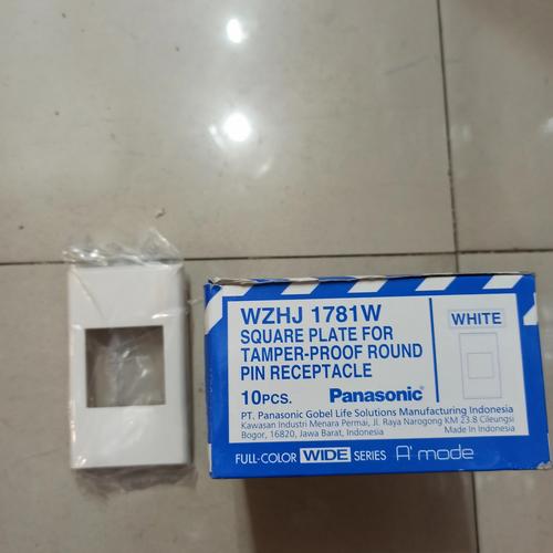 Jual frame panasonic wzj 1121w face plate penutup tutup wzj1121w ...