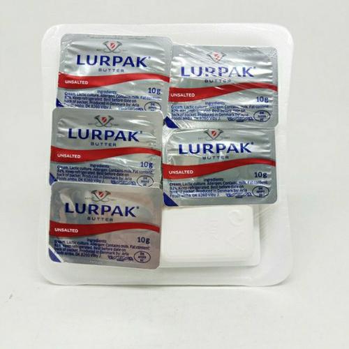 Jual Lurpak unsalted butter mini 10pcsx10gr import denmark ORIGINAL ...