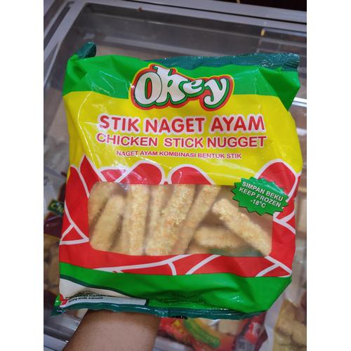 Jual okey nugget stik naget ayam 500 gram - bentuk coin - Kota Semarang ...