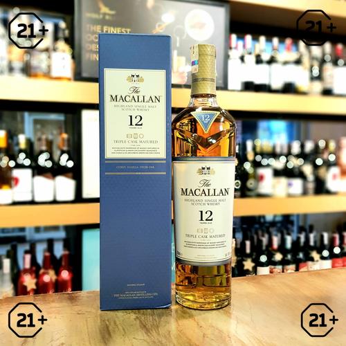 Promo The Macallan 12 years old Triple Cask Single Malt Scotch ...
