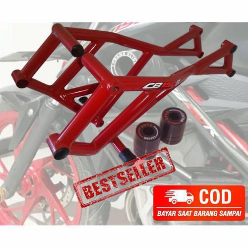 Jual Tubular cb150r new dan old/ tubular/crashbar CB150R - Merah ...