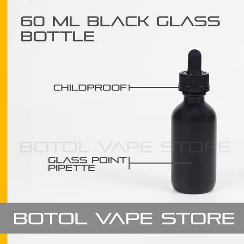 Jual Botol Kaca Pipet Black 60ml Childproof - Kota Tangerang Selatan ...