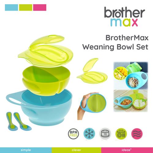 Jual Brother Max Easy-Hold Weaning Bowl Set - Jakarta Selatan - Balita ...