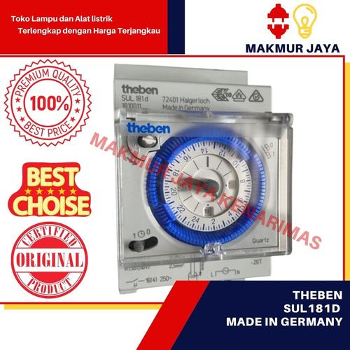 Jual TIMER SWITCH THEBEN SUL 181 analog ORIGINAL/timer theben orginal ...