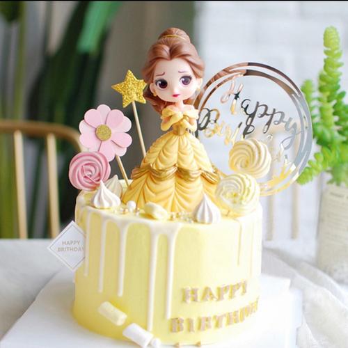 Jual Topper Princess Belle Beauty and the beast - Kuning - Kota Bogor ...