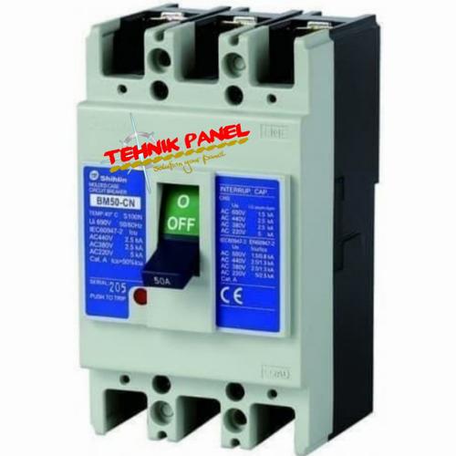 Jual MCCB BM50-CN 380V 2,5kA 220V 5kA 3P 40A/50A SHIHLIN - 50A - Jakarta Pusat - TEHNIK PANEL ...