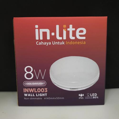 Jual Lampu Dinding / Plafon LED Inlite 8 Watt INWL003 - Kuning - Kota ...