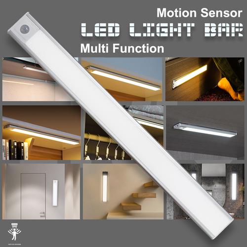 Jual LAMPU LEMARI LED SENSOR GERAK OTOMATIS SERBAGUNA - Putih, 40cm ...