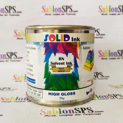 Jual TINTA SABLON PVC SOLVENT BASED 200GR RICH GOLD - Jakarta Utara ...